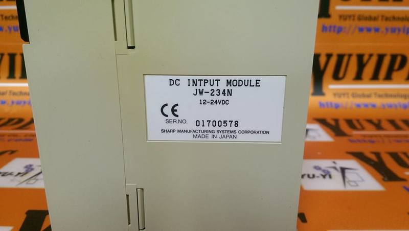 SHARP JW-234N DC INPUT MODULE - 裕益科技自動化設備可程式編碼器PLC分散式控制系統DCS